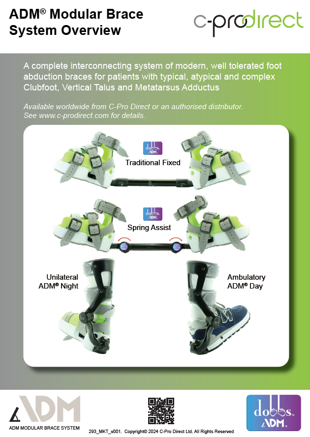 C-Pro Direct. ADM Night Use Ankle Foot Orthosis, Left or Right, for use ...